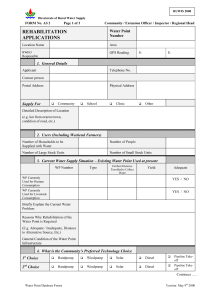 DWSSC Documents - MAWLR - Portal Ariel