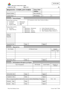 DWSSC Documents - MAWLR - Portal Ariel